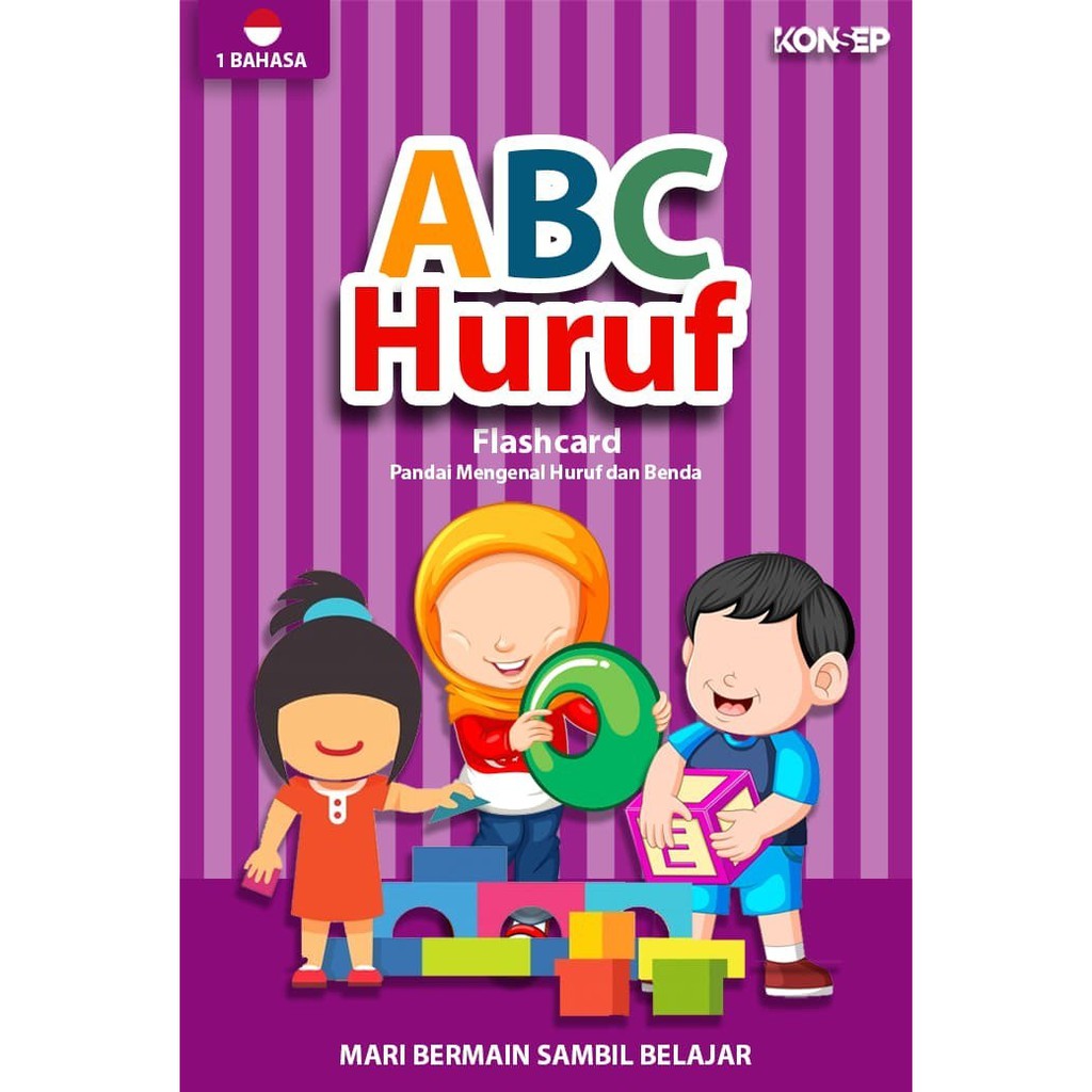 Jual Flashcard ABC Huruf - Kartu Mainan Edukasi Anak | Shopee Indonesia