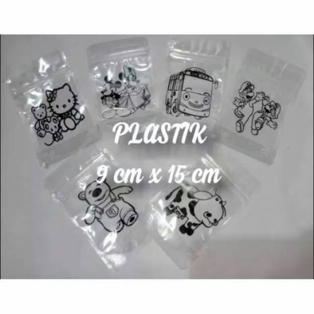 Jual Plastik Es Pudot/Standing pouch sablon uk 9*15(K.PACK) | Shopee ...
