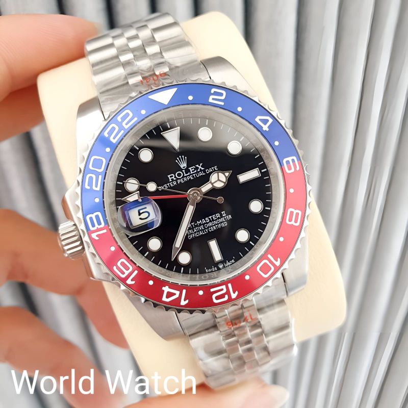 Jual Jam Tangan Pria Merk Rolex GMT Master Fanta J06189 Automatic ...