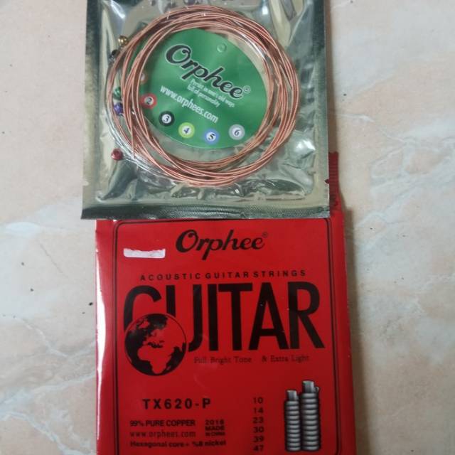Jual Senar gitar orphee acoustic TX620-P | Shopee Indonesia