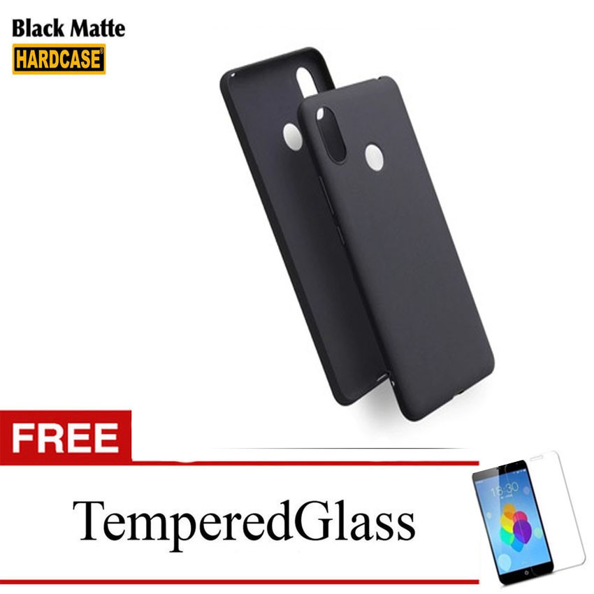 Jual Case for Xiaomi Redmi 7 - REDMI7 - Slim Black Matte Hardcase ...