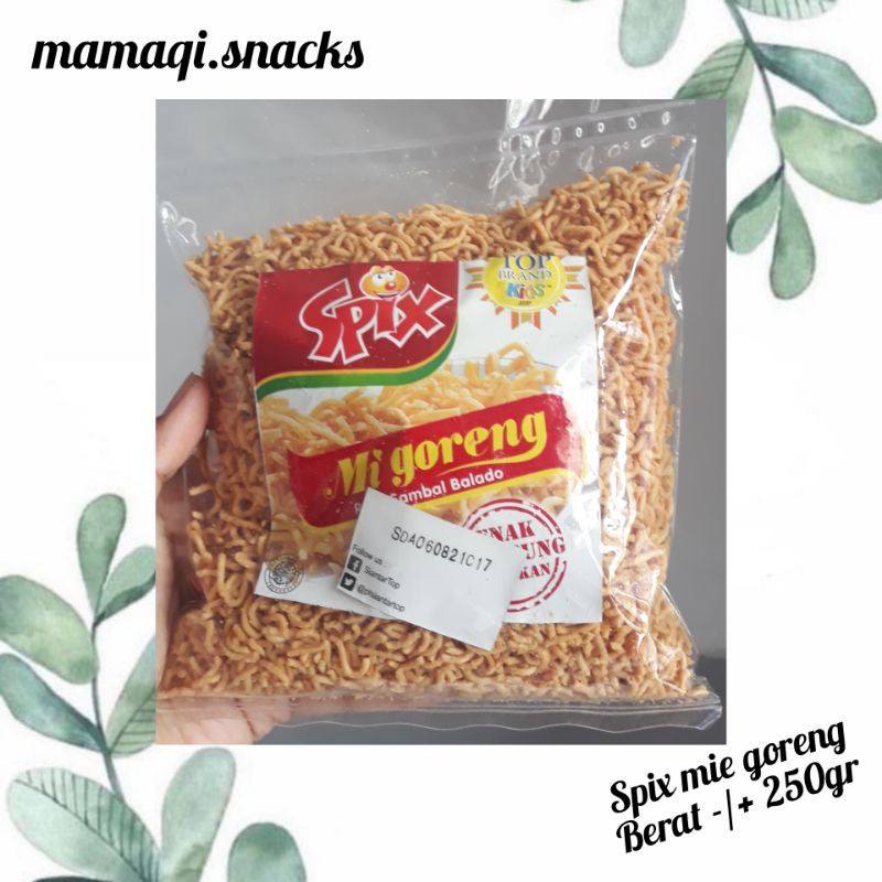 Jual SNACK SPIX MIE GORENG REPACK ORIGINAL / SPIX MIE REPACK / JAJAN ...
