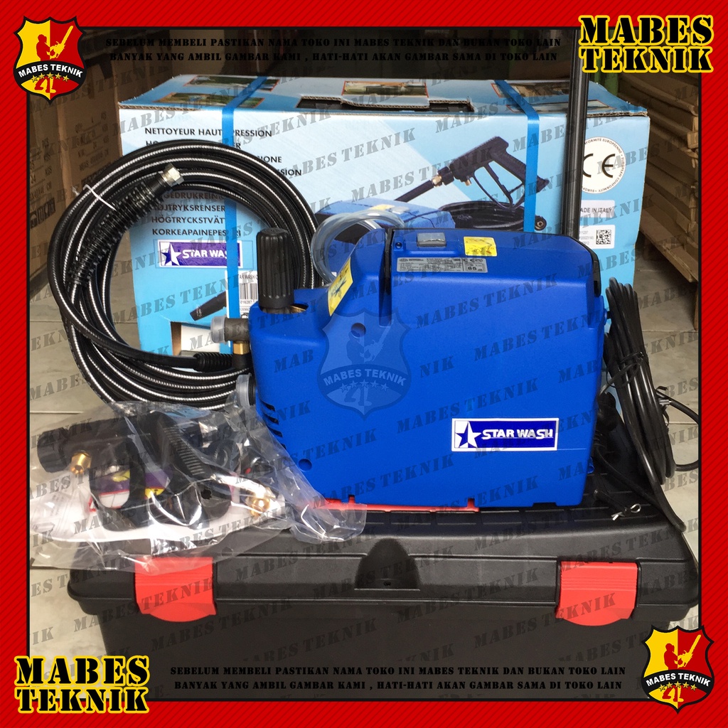 Jual LAKONI STARWASH - ANNOVI - MESIN STEAM CUCI AC - AC JET CLEANER ...