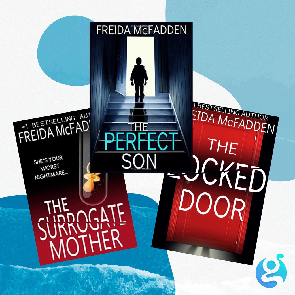 Jual (English) Freida McFadden Books Collection (The Perfect Son, The Locked Door, The Surrogate ...
