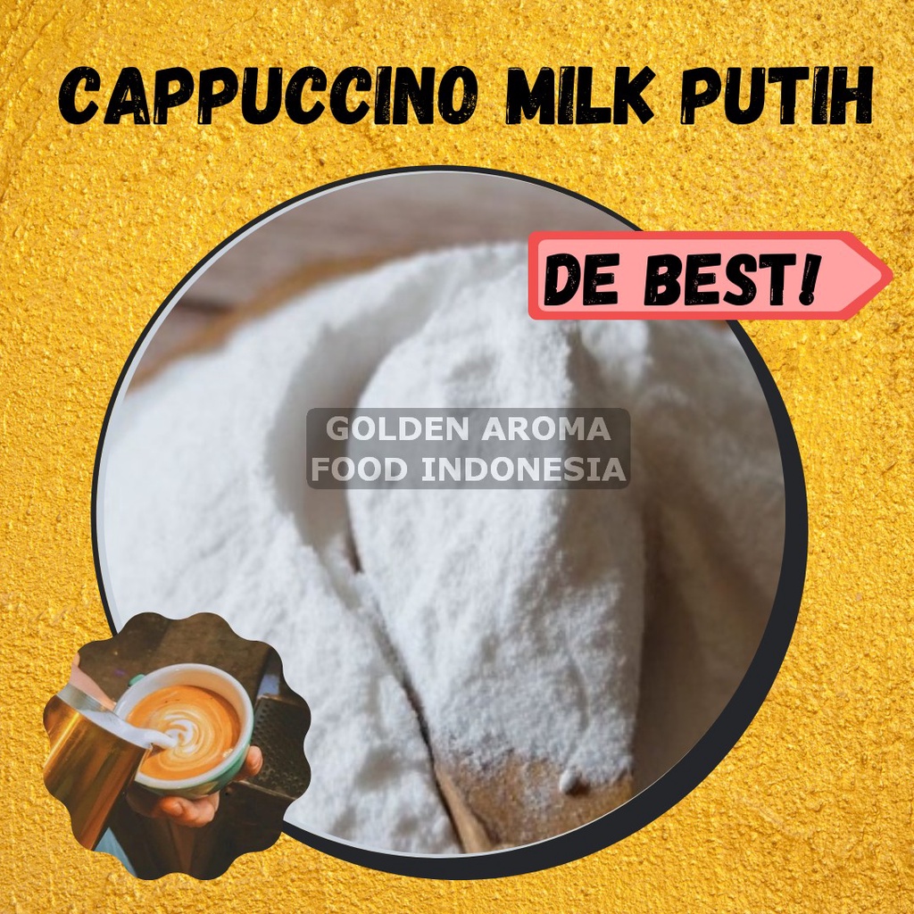 Jual Bumbu Tabur Rasa Capuccino Milk Putih 1 kg l Bubuk Tabur Cappucino ...