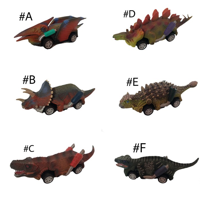 Jual Mobil Dinosaurus Diecast Friction Dinosaur Car Mainan Anak ...