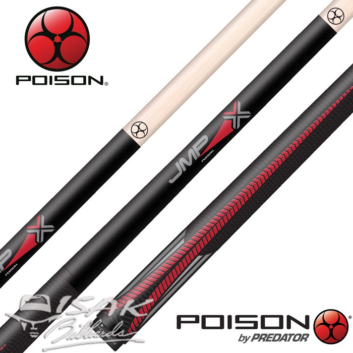 Jual Poison VX-JMP-R Jump Cue - Stik Bola Lompat Biliar Billiard - Red ...