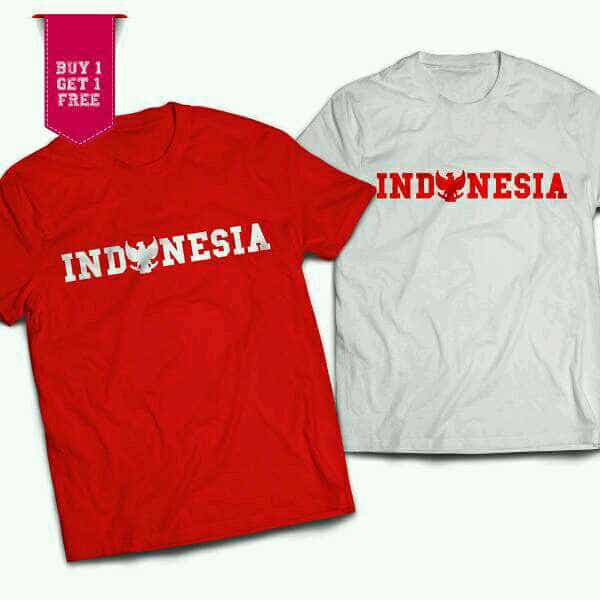 Jual Kaos Indonesia Logo Garuda HUT RI KAOS MANIA | Shopee Indonesia