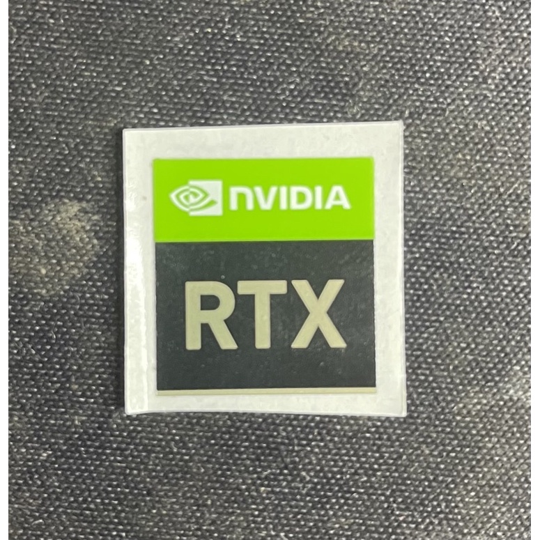 Jual Sticker stiker logo nVidia RTX 2021 ori | Shopee Indonesia