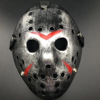 Jual Json mask hockey mask topeng json silver | Shopee Indonesia