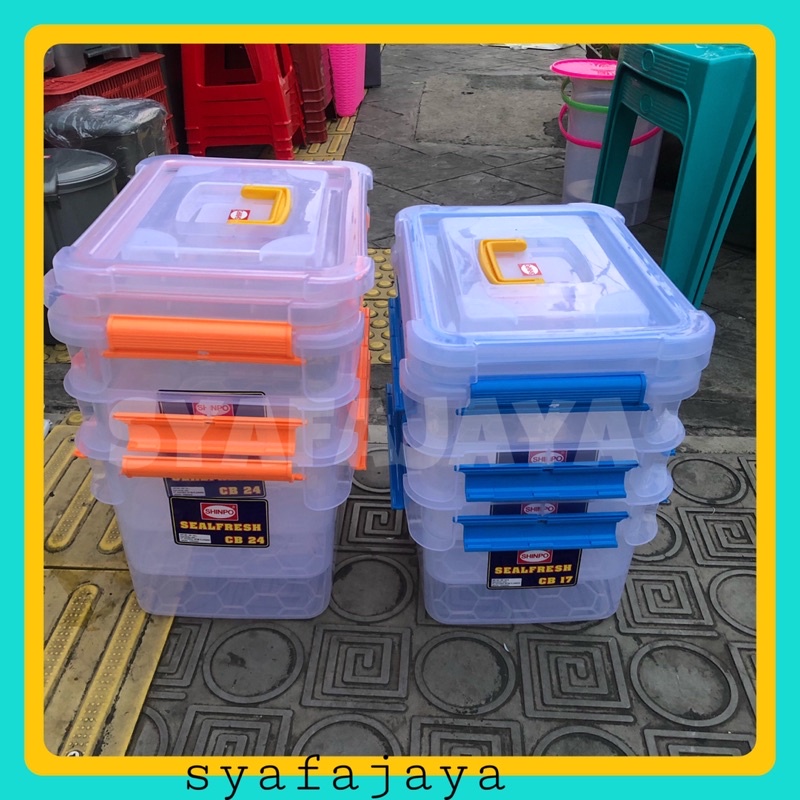 Jual SHINPO - Sealfresh Container Box CB 17 CB 24 / Box Kedap Suara | Shopee Indonesia