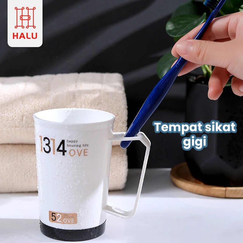 Jual Halu Gelas Sikat Gigi Tempat Sikat Gigi Odol Gelas Kumur Gelas Mug ...
