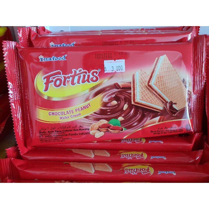 Jual Fortius cream wafer | Shopee Indonesia