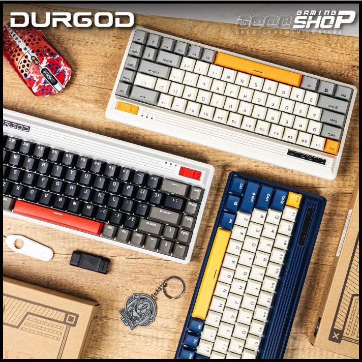 Jual Durgod Fusion Wireless Mechanical Keyboard | Shopee Indonesia