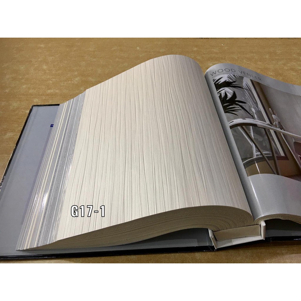 Jual Wallpaper Dinding Polos Serat Kayu Veneer Halus Legacy | Shopee ...