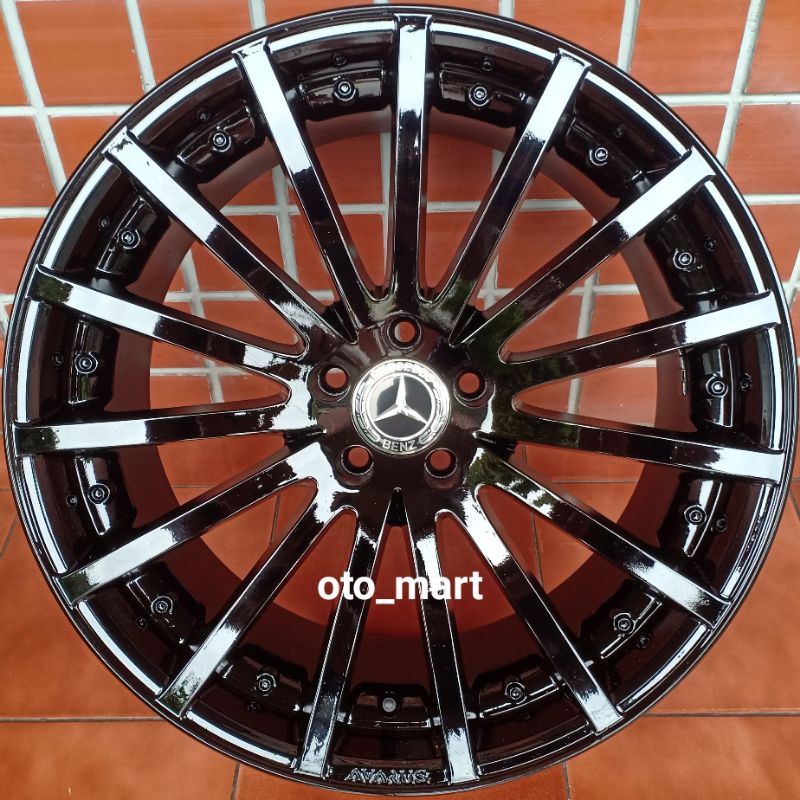 Jual Velg Mercy Avarus USA AV6 Original R20 5x112 W210 W211 W212 W140 ...