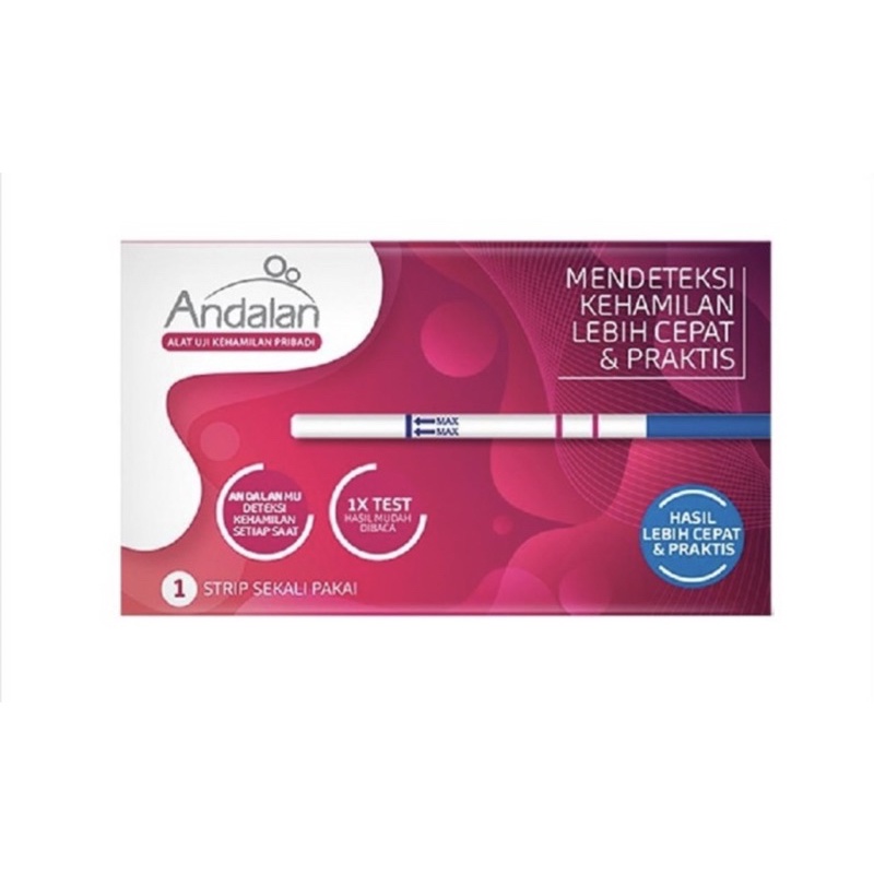 Jual Andalan test pack strip uji kehamilan ( deteksi cepat kehamilan ...