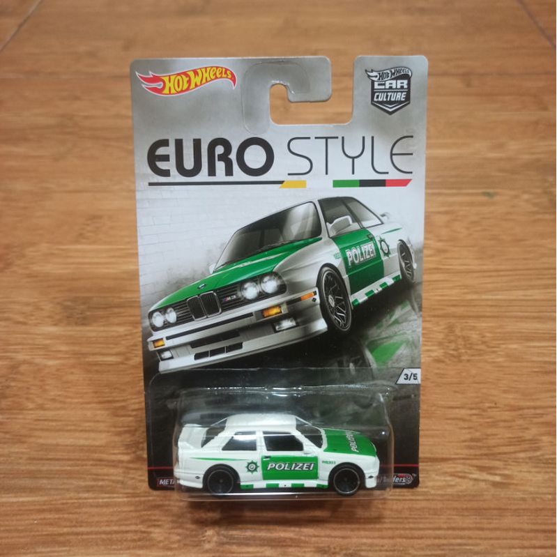 Jual Diecast Hot Wheels Euro Style BMW M3 1992 Polizei German Police ...