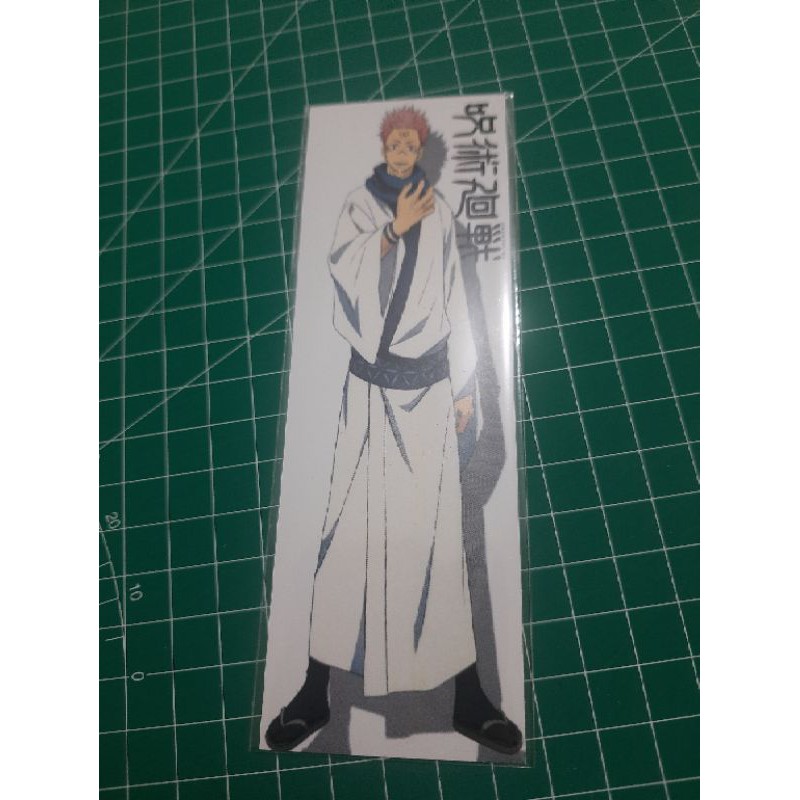 Jual Bookmark pembatas buku Anime Jujutsu Kaisen Itadori Yuji Sukuna ...