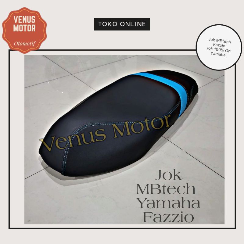 Jual Jok MBtech Sporty Yamaha Fazzio 125 Jok 100% ORI Yamaha | Shopee ...