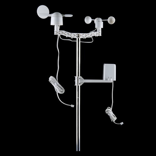 Jual Weather Station Meters Kit With Anemometer, Wind Vane, Rain Gauge ...