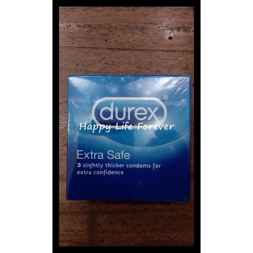 Jual Durex Extra Safe Isi 3 - Kondom Kontrasepsi | Shopee Indonesia