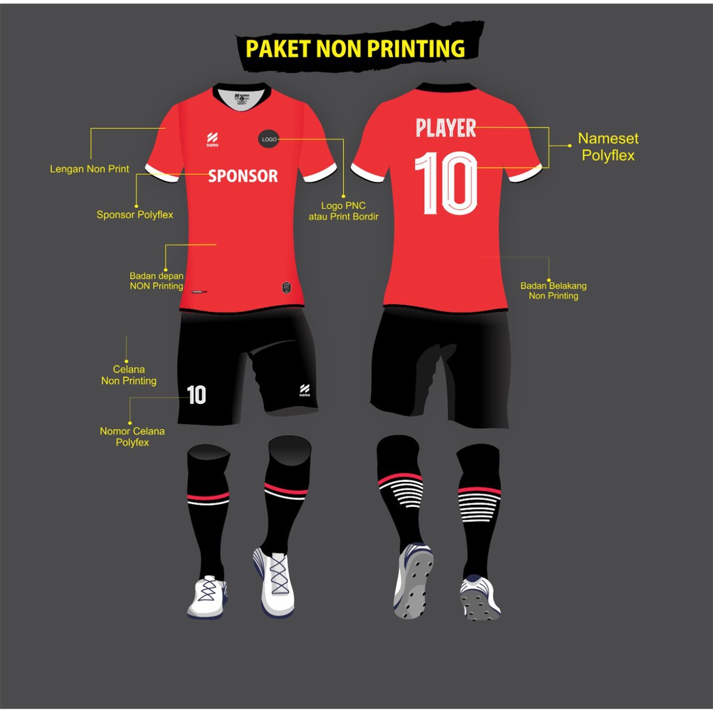 Jual SABLON POLYFLEX PAKET NAMA NOMOR SPONSOR DAN LOGO | Shopee Indonesia