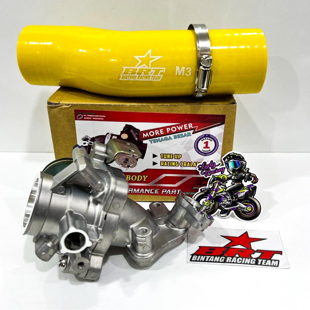 Jual THROTTLE BODY TB BRT & VELOCITY BANANA MIO M3 Z S FINO 125 X RIDE ...