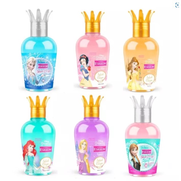 Jual Promoo Eskulin Disney Princess Splash Cologne Parfum Anak 125 ml ...