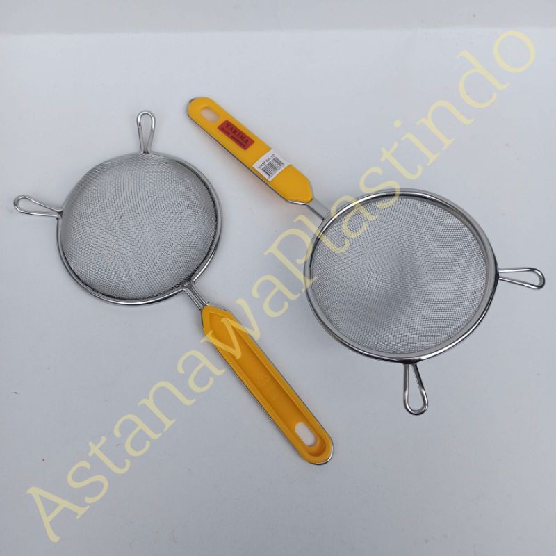 Jual Saringan teh serok minyak gagang kuning 12 cm yakima YKM-66-12 ...