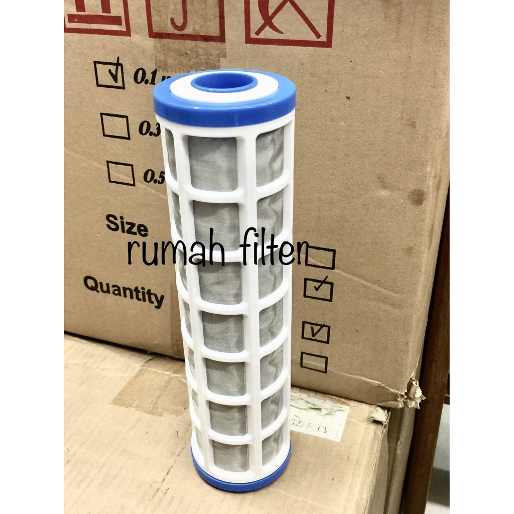 Jual STAINLESSTEEL SS MESH CARTIDGE FILTER 10 INCHI WATER FILTER ...
