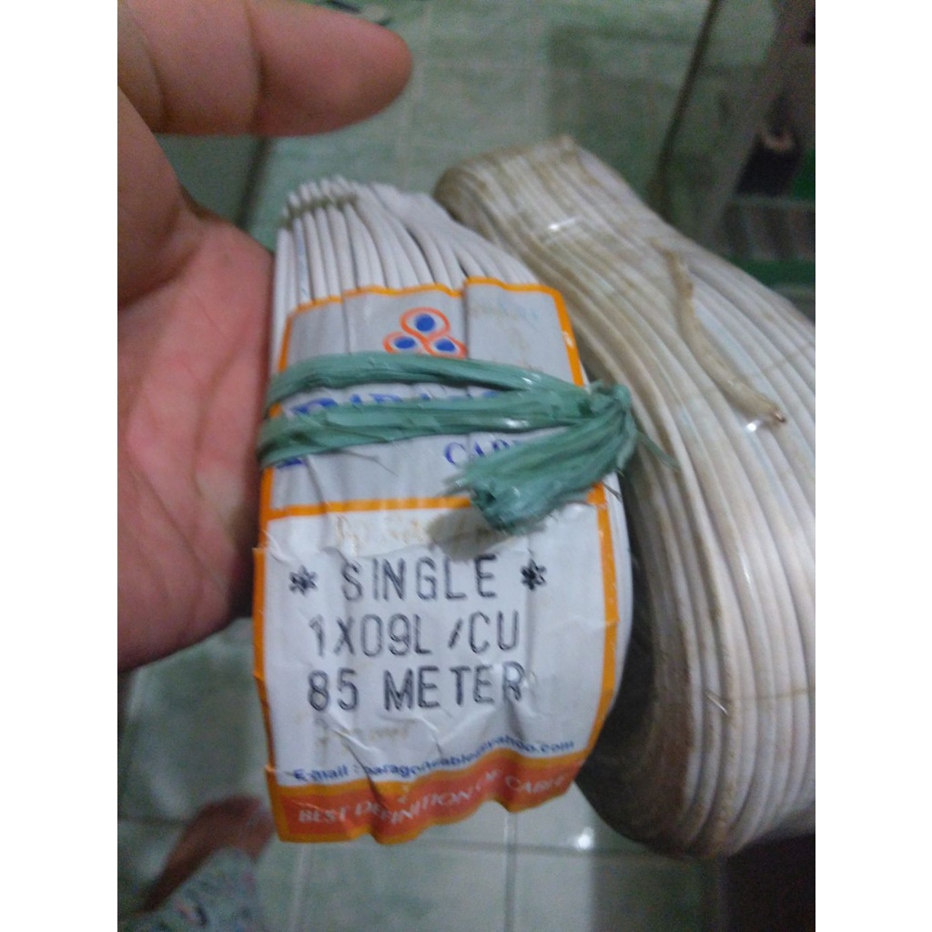 Jual Kabel Rakit Paragon Single Kawat 1x0.9L/CU (harga 1 meter ...