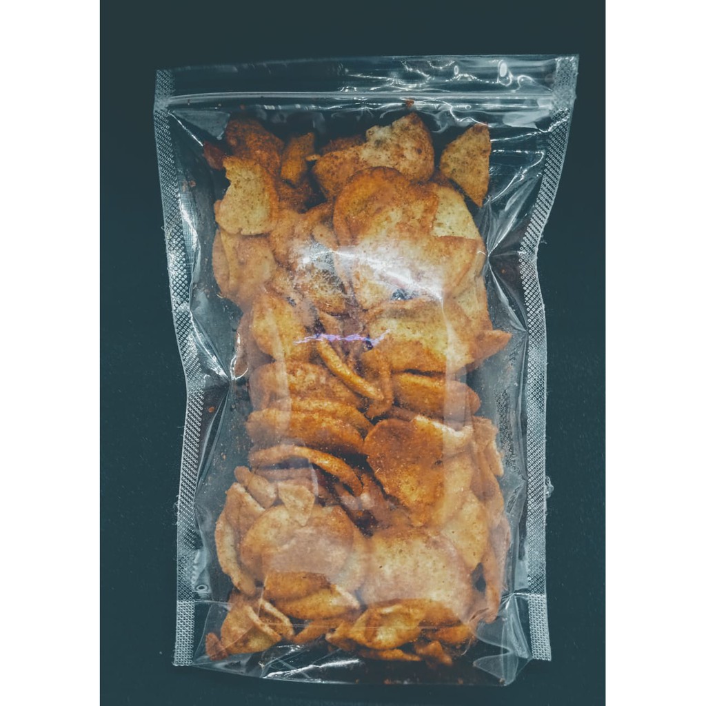 Jual Basreng pedas/krupuk bakso goreng pedas/keripik bakso goreng ...