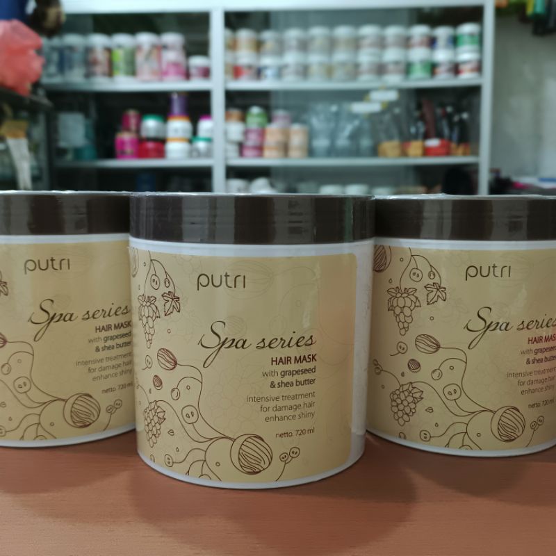 Jual MADAME - PUTRI SPA HAIR MASK | Shopee Indonesia