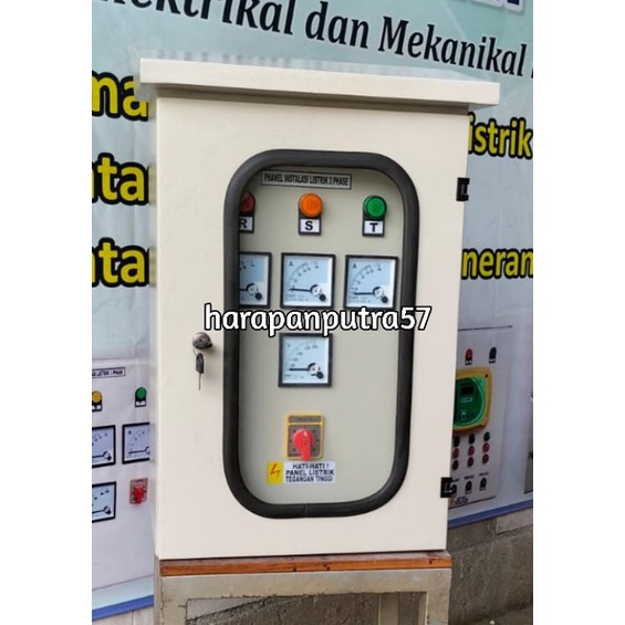 Jual PANEL INSTALASI LISTRIK 3PHASE 2PINTU OUTDOOR | Shopee Indonesia