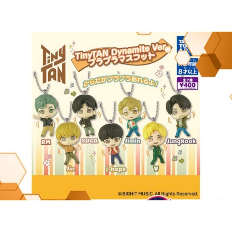 Jual Gacha Gashapon BTS By Tiny Tan Dynamite (versi Pura Pura Mascot) | Shopee Indonesia