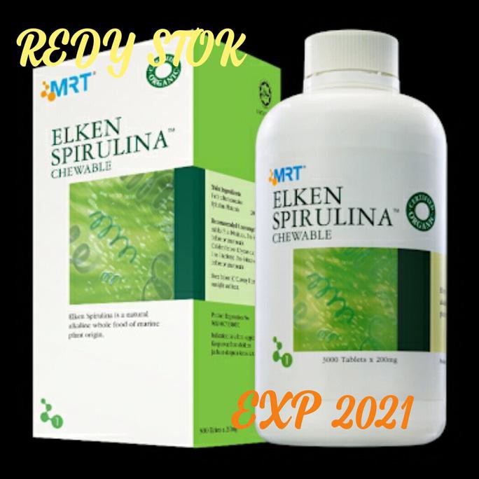 Jual Elken spirulina ( 500 tablet ) TERMURAH | Shopee Indonesia