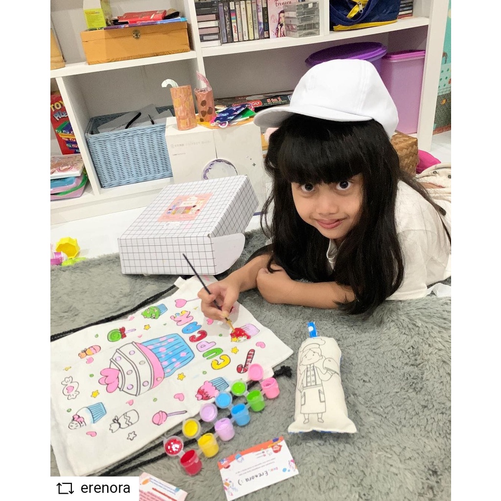 Jual MELUKIS TOPI | Mainan edukasi anak | kreasi anak Mewarnai media ...