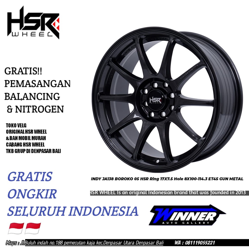 Jual Velg Racing Ring 17 Velg Mobil Sirion Mirage Vios - Toko Velg ...