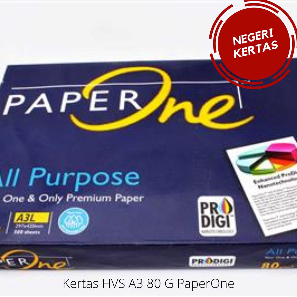 Jual Kertas HVS A3 80 gr PaperOne | Shopee Indonesia