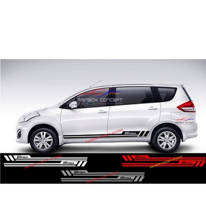 Jual sticker terbaru mobil suzuki ertiga stiker side body minimalist ...