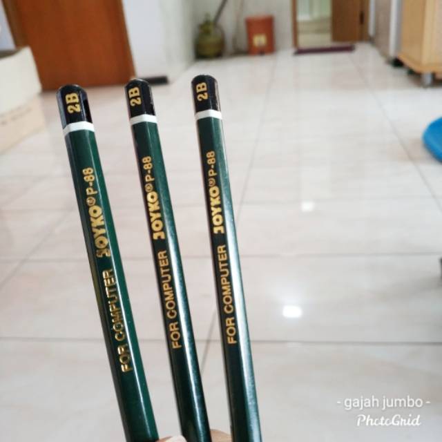 Jual ( 12 Biji ) Pensil Joyko 2B P88 Original Super Quality For ...