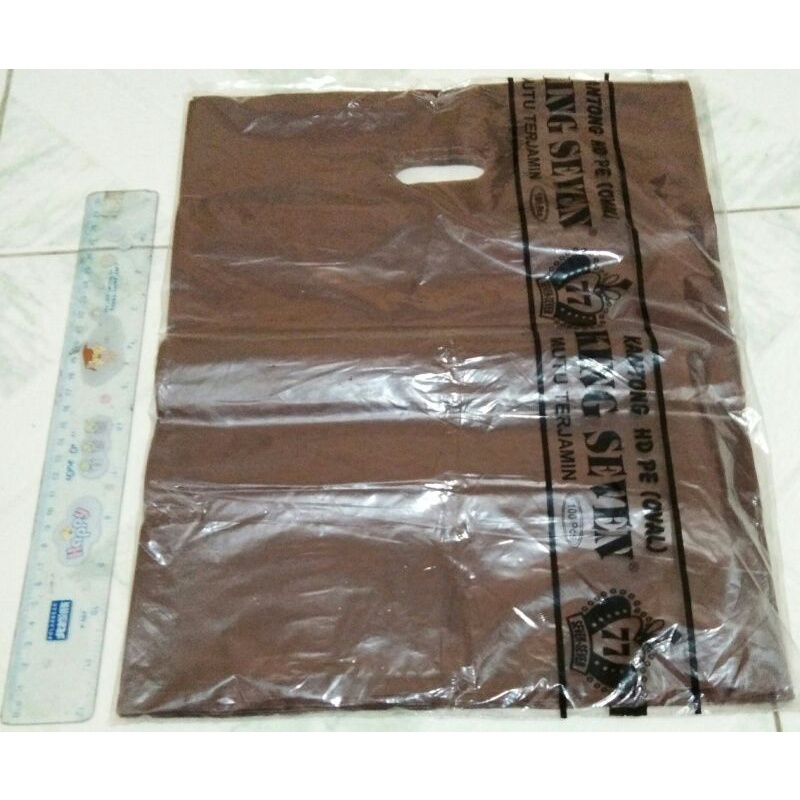 Jual KANTONG HD PE TOKO PACKING OVAL PLONG JINJING PER PAK BUNGKUS ...