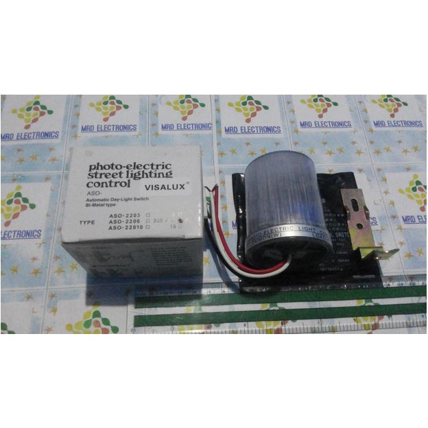 Jual Photocell photo electric sensor cahaya 220VAC 3A/6A/10A Merk ...
