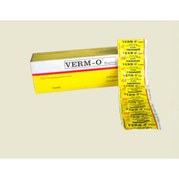 Jual VERM O 1 KAPLET (oxfendazole) obat cacing hewan ternak (MINIMAL ...