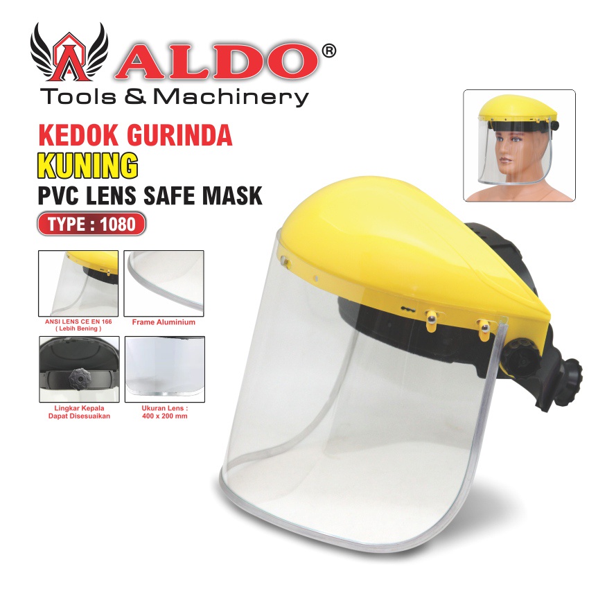 Jual Kedok Gurinda Kuning Type : 1080 Aldo | Shopee Indonesia