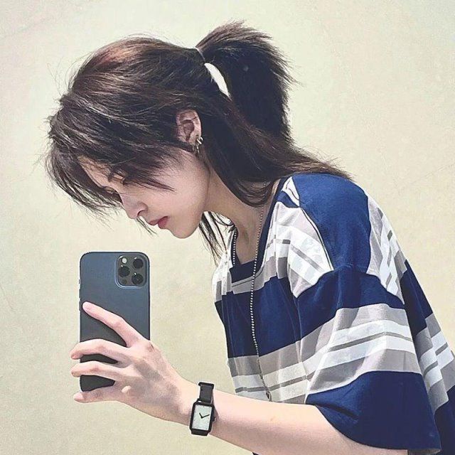 Jual Serigala Ekor Wig Pria Dapat Mengikat Rambut Panjang Samurai ...