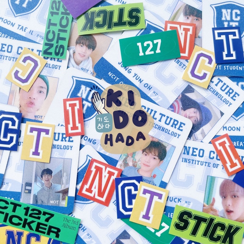 Jual Sticker Deco NCT 127 - NCIT Neo culture insitute technology stiker ...