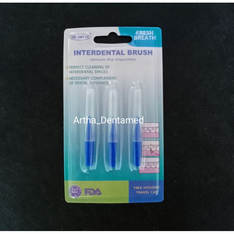 Jual SIKAT ORTHO BEHEL INTERDENTAL BRUSH SIKAT SELA GIGI Merah Bengkok ...