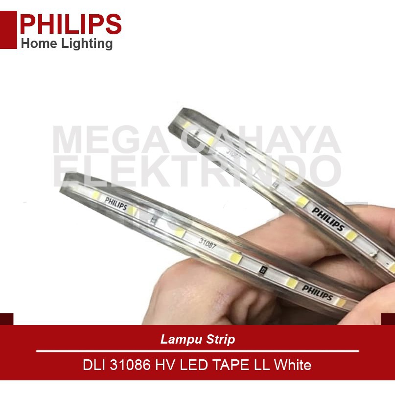 Jual Philips LED Strip 31086 - 5W - 30K Kuning & 65K Putih ATAU HLS168 ...